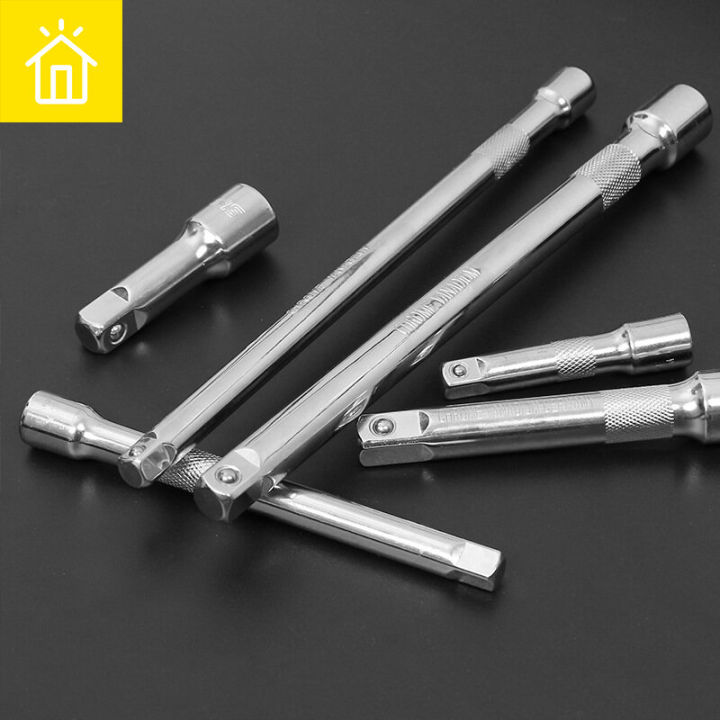 Socket ratchet wrench extension bar 1/4" 3/8" 1/2" crv150/250mm long ...