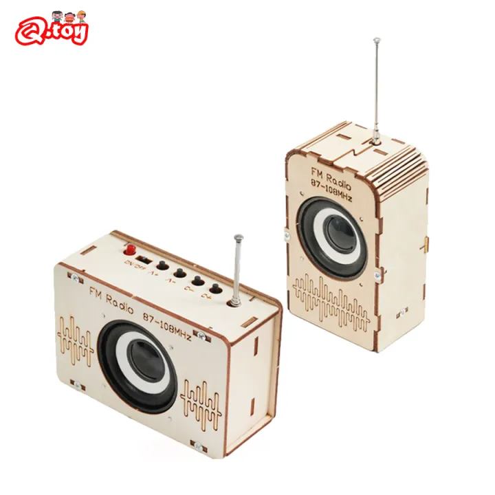 Bộ Mô Hình Đài FM Tự Làm Dành Cho Trẻ Em - Đồ Chơi Khoa Học STEM Bằng ...