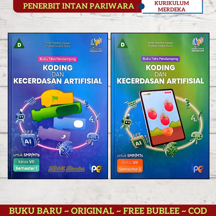 Koding dan Kecerdasan Artifisial SMP/ MTs Kelas 7 Intan Pariwara | Lazada Indonesia