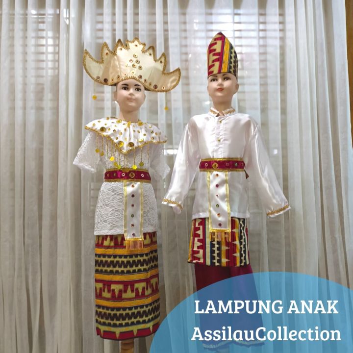 Baju Adat Tradisional Lampung/Adat Lampung/Tari Lampung | Lazada Indonesia