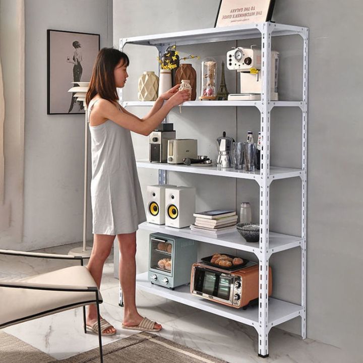 5 Layer Triangular Steel Storage Shelf Adjustable Heavy Duty Metal Rack ...