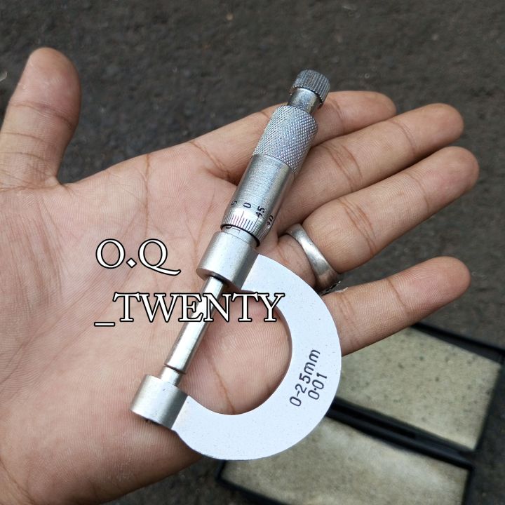 Out side Micrometer Jarak 25 - 50 x 0,01 / Mikro Meter Luar / mikro ...