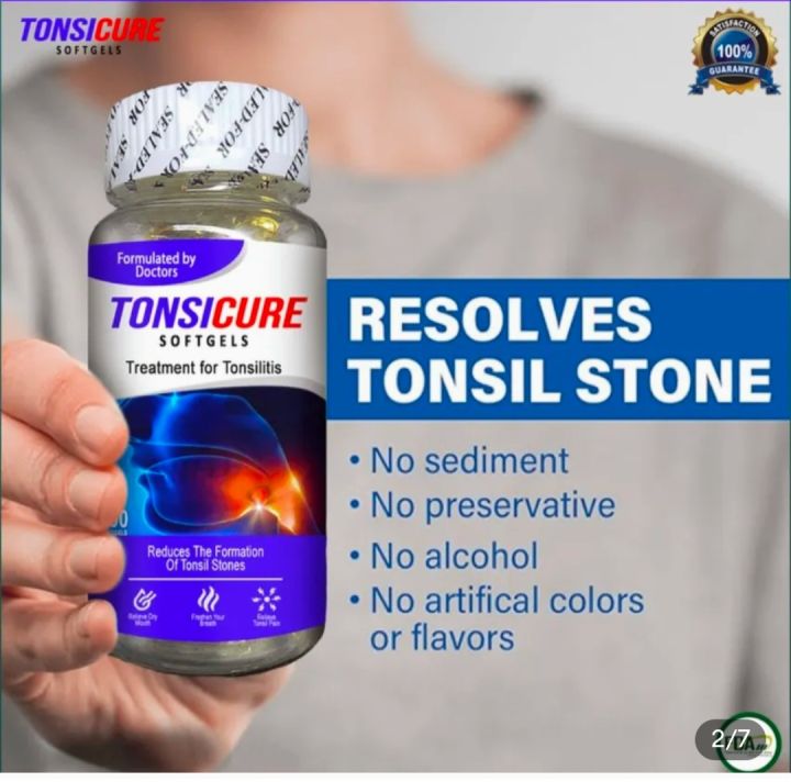 TONSICURE PREVENT TONSIL STONES 100 SOFTGEL | Lazada PH