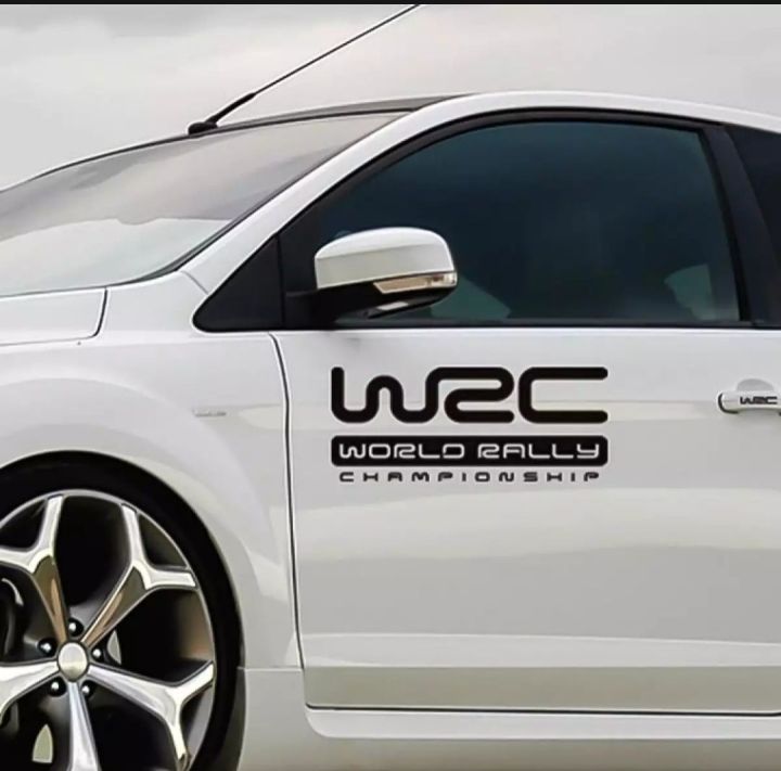 WRC vinyl car sticker | Lazada PH
