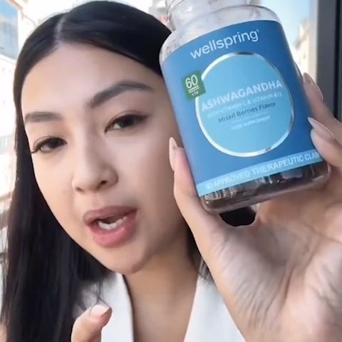 Wellspring Ashwagandha Supplement Gummies with Vitamin C and Vitamin ...