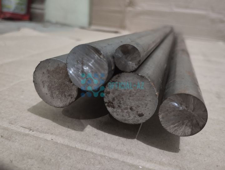 Shaft Besi Padat 20mm, 1 Inch atau 25,4mm Panjang 100cm As besi Ukuran ...