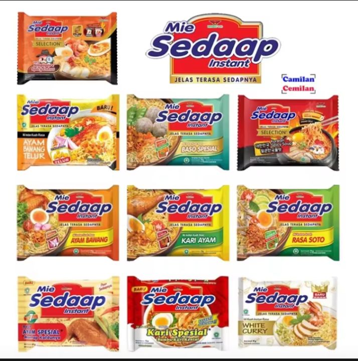 Mie Sedap Goreng Kuah Instant-All Varian | Lazada Indonesia