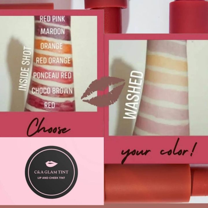 lip and cheek tint by glam tints | Lazada PH