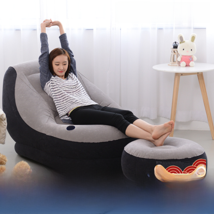 INTEX Inflatable Sofa Convenient Outdoor Leisure Chair Single Person ...