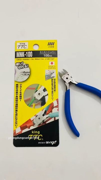 Kềm cắt điện tử mini Tsunoda King TTC MNK-100 Made in Japan CHÍNH HÃNG | Lazada.vn