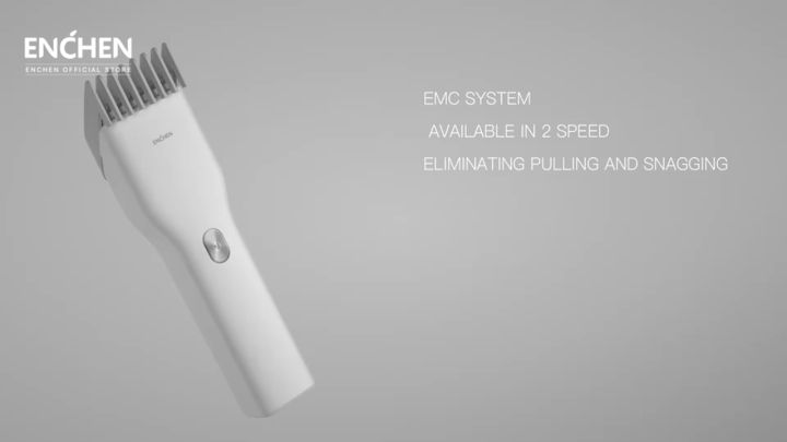 Enchen Wireless Hair Clipper Boost Rechargeable Professional Trimmer ...