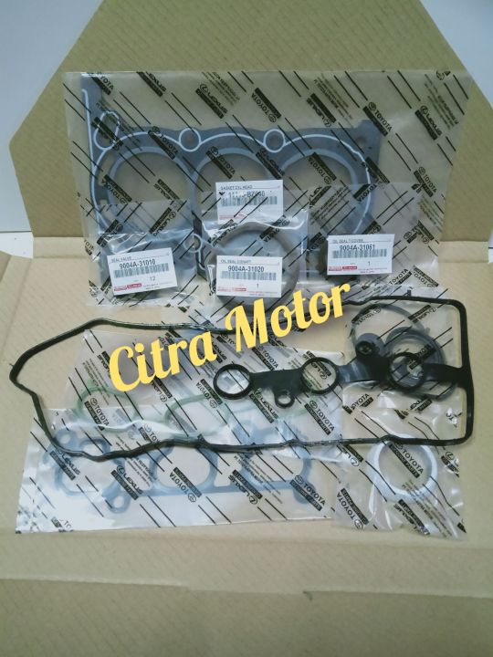 PAKING PACKING GASKET FULL SET TOYOTA AGYA AYLA 1.0 1000cc 1KR GRAFIT/ASBES | Lazada Indonesia