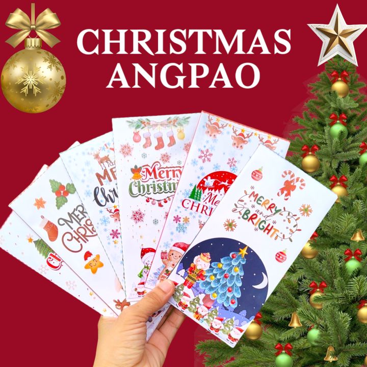 10 PCS BIG AND SMALL CHRISTMAS ANGPAO/AMPAO for Christmas gift | Lazada PH