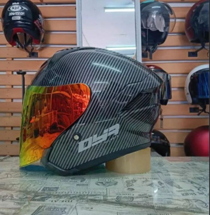 Kaca Helm DYR OSAKA Visor Helmet FLAT venom open TEBAL PREMIUM Clone ...