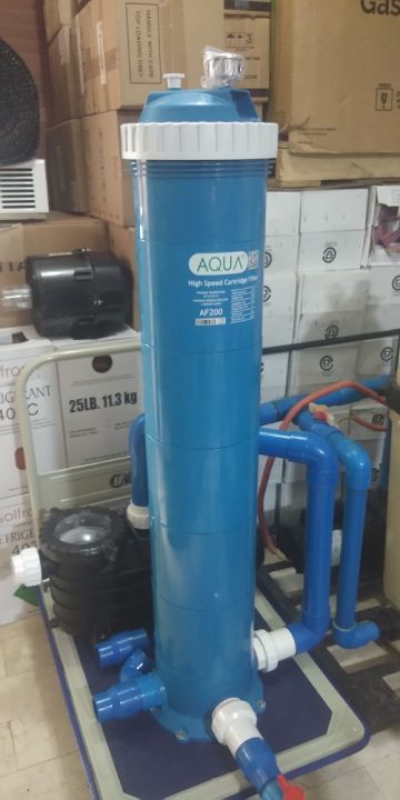 AQUA 200 HIGH SPEED CARTRIDGE FILTER - AF 200 ( 200 GPM) | Lazada PH