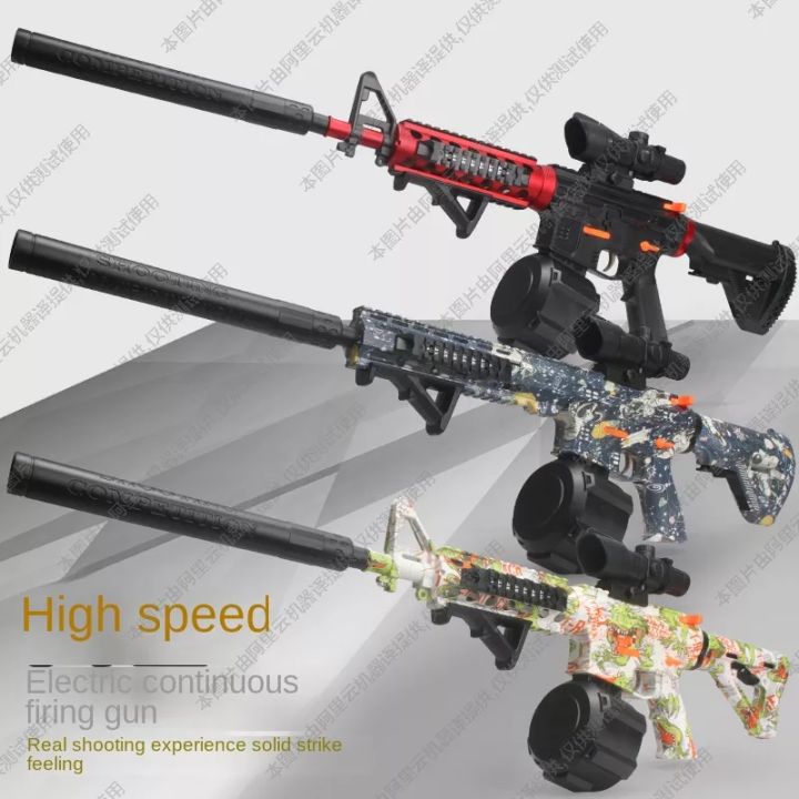 AKM AK47 M4 Gel blaster M4A1 M416 Version 2 Electric Gel Splatter Ball Water Bead Blaster ...