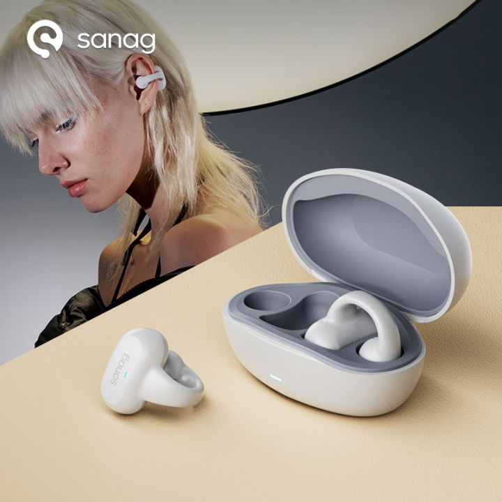 Sanag Z50s Open Ear Air Conduction TWS Earphone Bluetooth Wireless Headphone Panoramic Sound ...
