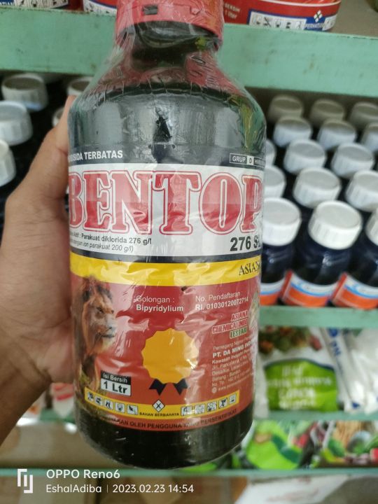 OBAT RUMPUT BENTOP 276SL 1L, RACUN RUMPUT KONTAK PLUS | Lazada Indonesia