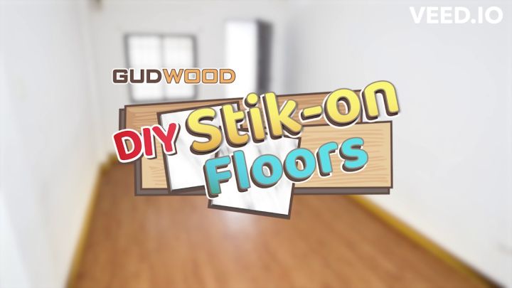CLEARANCE SALE Gudwood 91x15cm DIY Stik-on Vinyl Floor Tiles 1.0 Easy ...