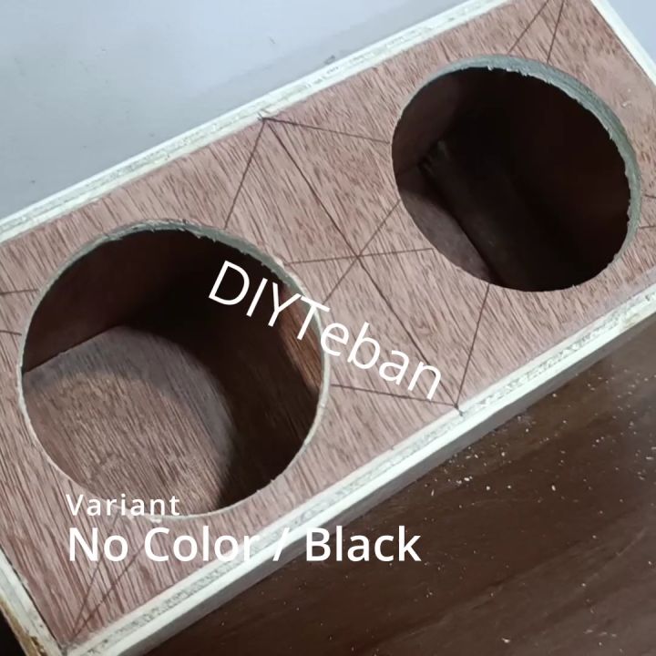 DIY Speaker Box Dual 3, 2 & 1Inch Hole for Bluetooth Speaker Setup ...