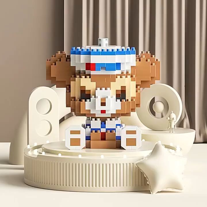 Mini Building Blocks Cartoon Disney Character Model DIY Nano Blocks Toy Blok Mainan Disney | Lazada