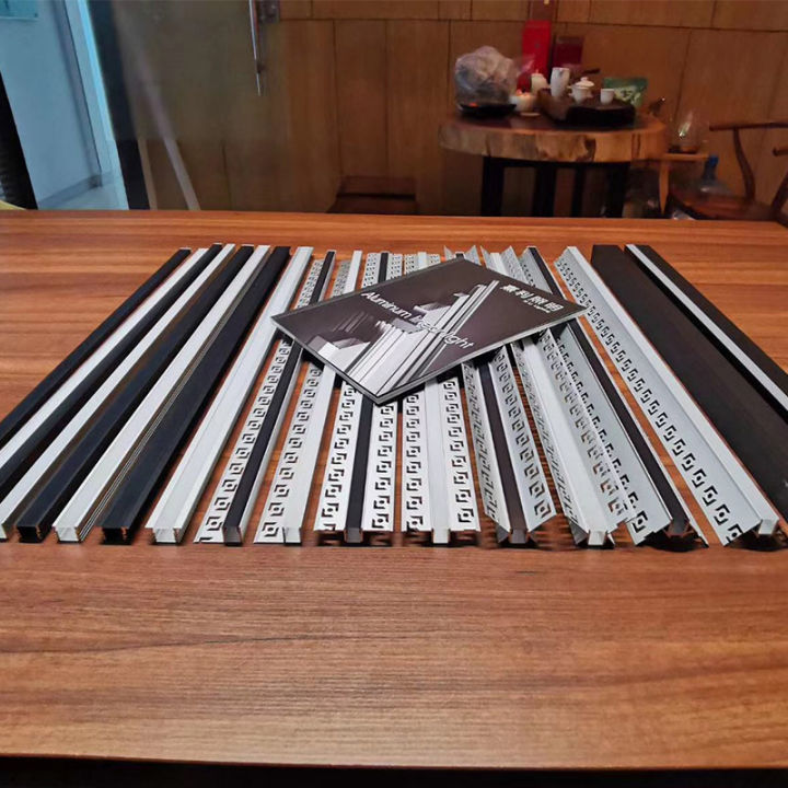 Titanium Bar LED Line Light Built-In Pre-Embedded Black Linear Embedded ...