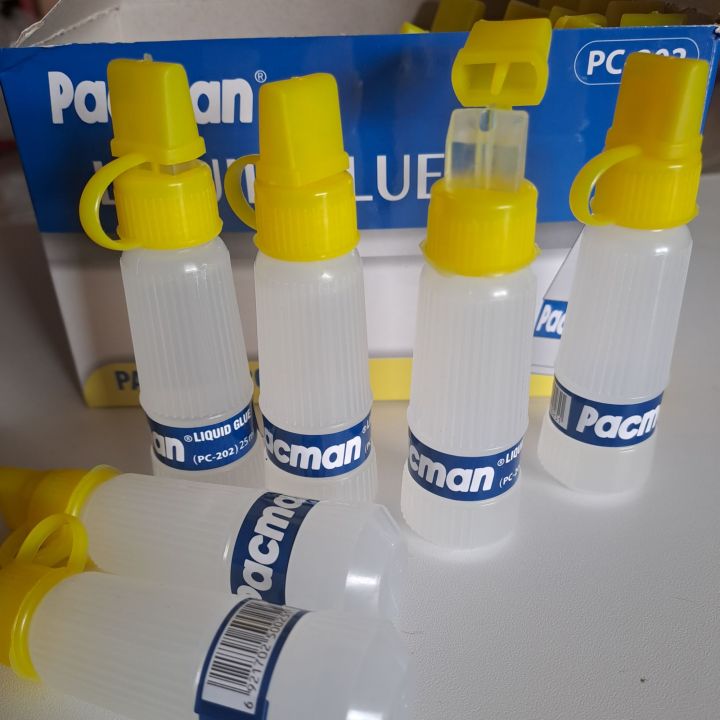 (1 pcs ) Lem Kertas Cair Kecil Pacman montana 22ml Liquid Glue/ Lem ...