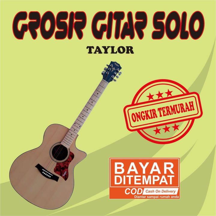 gitar taylor tanam besi | Lazada Indonesia