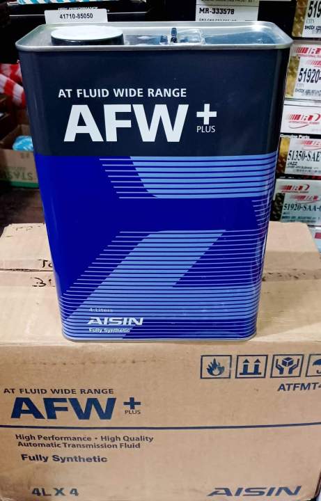 ATF-MT4S AISIN BRAND AUTOMATIC TRANSMISSION FLUID 4LITERS GAS/DIESEL ...