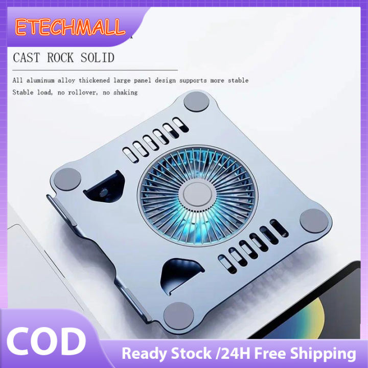 Aluminum Alloy Laptop Stand with Cooling Fan Laptop Cooler Laptop ...