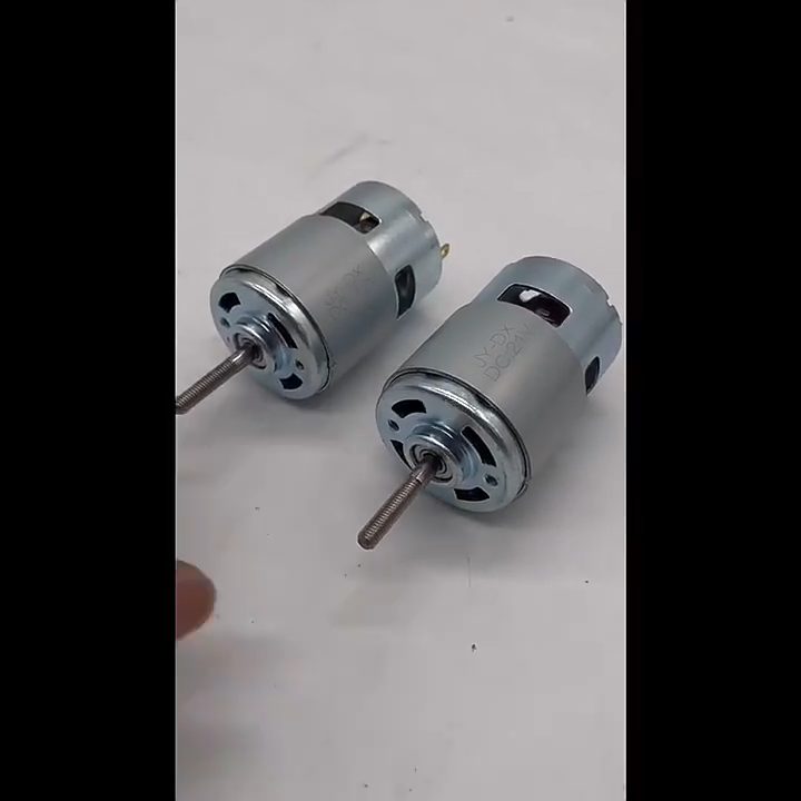 755 DC Motor for Weed Trimmer 21V Grass Cutter Motor with Long Shaft ...