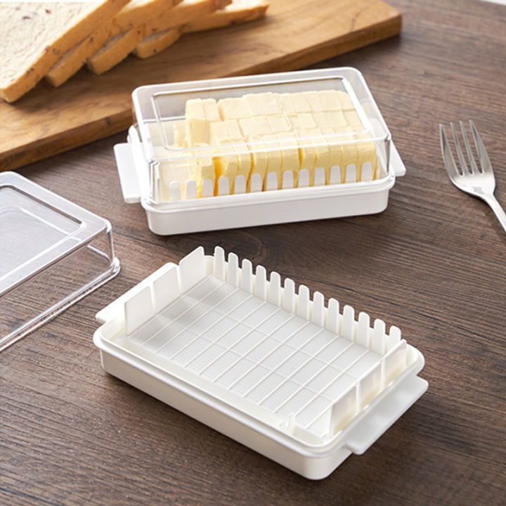 S&S Butter Cut Box Household Butter Container Butter Auxiliary Dicing ...