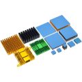 Aluminum Radiating Fin Router CPU Digital Component Chip Heat ...