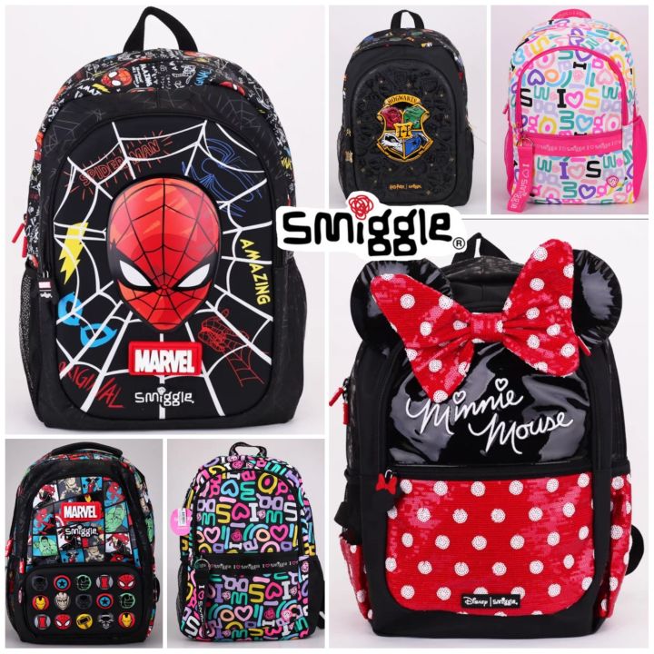 100% ORIGINAL Smiggle primary School Bag Beg sekolah rendah smiggle ...