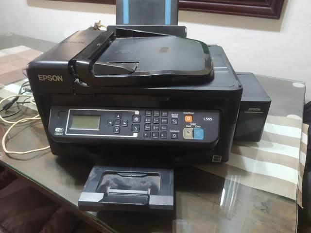 Printer Epson L565 Inkjet All-in-One A4 Warna | Lazada Indonesia