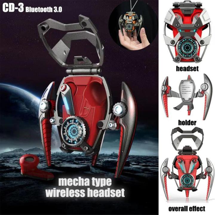 OKCSC Mecha Game Music Earphones 5.3 Bluetooth Headset Low Latency In ...