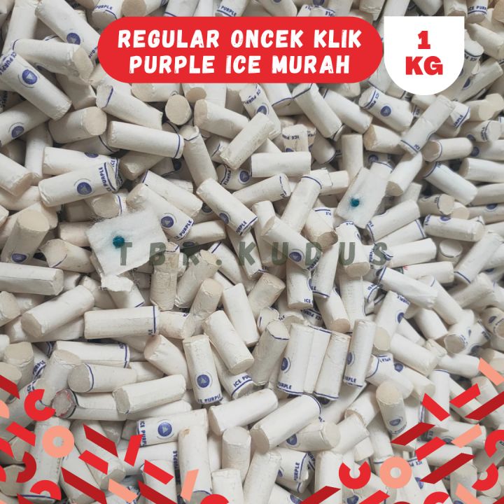 Gabus Busa Filter Reguler Oncek Klik Ice Purple Murah 1kg | Lazada ...