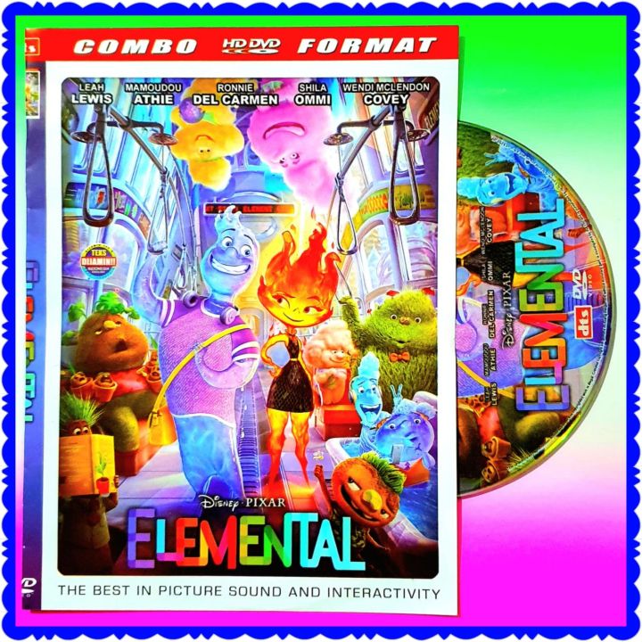 KASET DVD FILM ELEMENTAL-DVD ELEMENTAL-DVD FILM ELEMENTAL-KASET DVD ...