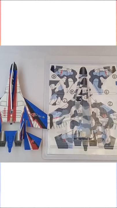 Electric Simulation Aircraft Fighter Jet Toy Model Creative Su 27 Foam ...