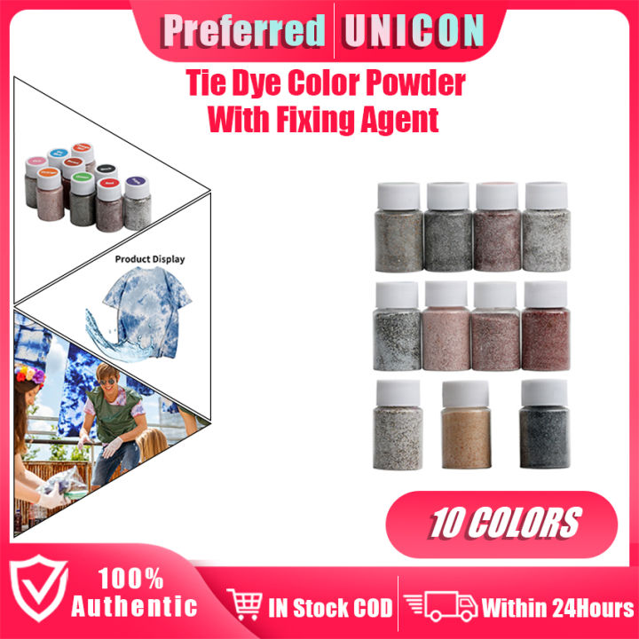 Colorful 20G Fabric Cold Water Tie Dye Powder Reactive Dye for Cotton ...
