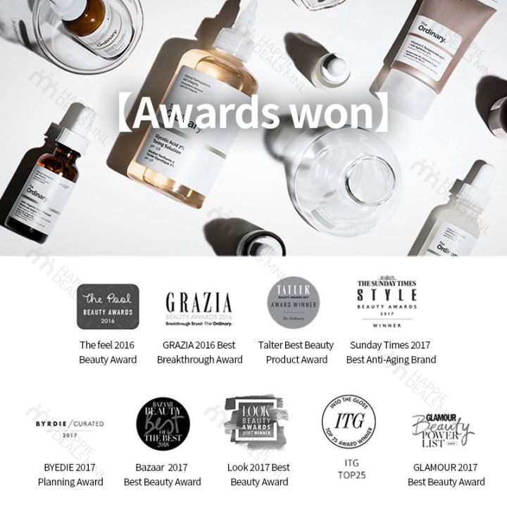 The Ordinary Best Product 【Niacinamide,Buffet,AHA Peeling,EGCG,Lactic ...