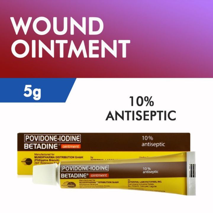 Betadine Ointment (Wound Ointment) 5g | Lazada PH Betadine Ointment (Wound Ointment) 5g | Lazada PH