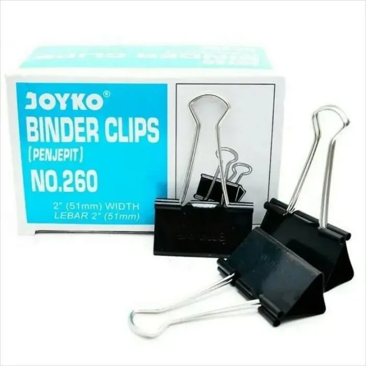 Binder Klip Besar | Binder Clip | Klip Hitam | Klip Kecil Besar ...