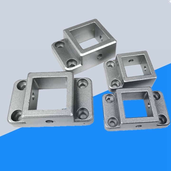3030/4040 Industrial Aluminum Profile Flange Fixed Seat Square Flange ...