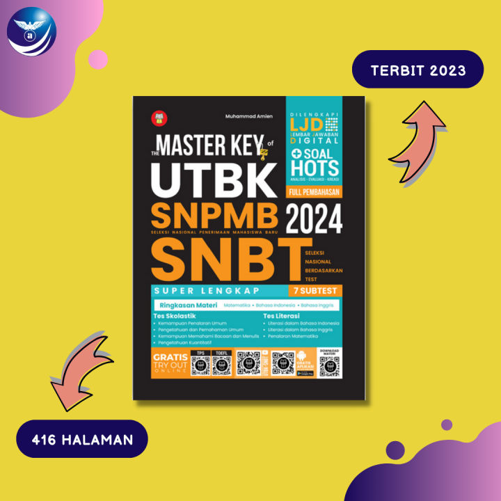 Buku Master Key UTBK SNPMB SNBT 2024 - Muhammad Amien | Lazada Indonesia