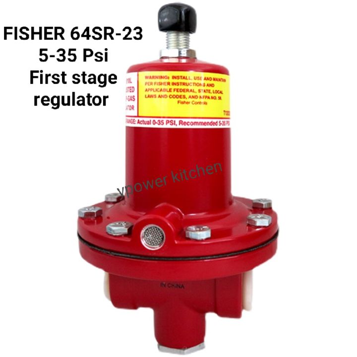 FISHER HIGH PRESSURE FIRST STAGE REGULATOR/64&67 SERIES | Lazada