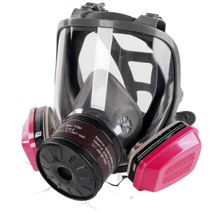 Gas Mask Survival Nuclear and Chemicals Gas Mask with 40mm Activated ...