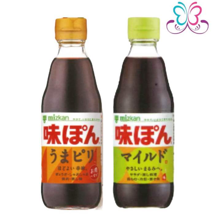 MIZKAN AJIPON CITRUS SEASONED SOY Sauce 360ml PONZU Japanese | Lazada PH