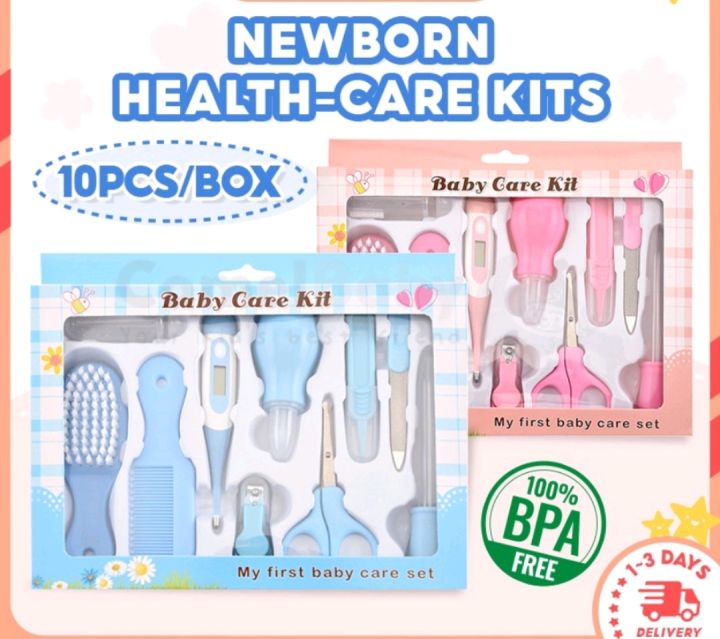 10 in 1 Newborn Baby Kit Health-Care Grooming Set Maternal and Infant ...
