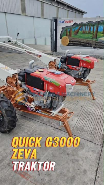 Traktor Quick Mesin Bajak G 3000 Zeva Hand Traktor 8.5 HP | Lazada ...